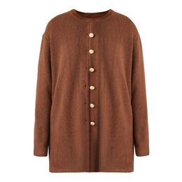Touche Prive Knit Cardigan female Brown size 36/38