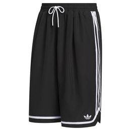 adidas originals Shorts 'Basketball Long' Damen Gr&ouml;&szlig;e 42 schwarz / wei&szlig;