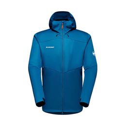 Mammut Outdoor jacket male Blue size XL