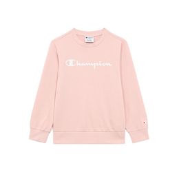 Champion Authentic Athletic Apparel Sweatshirt Jungen Gr&ouml;&szlig;e 128 rosa / wei&szlig;