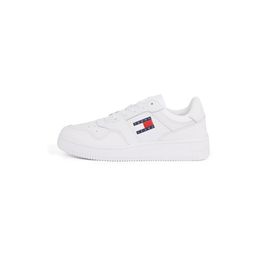 Tommy Jeans Sneaker 'Retro Basket Ess Meg 3A3' Damen Gr&ouml;&szlig;e 41 marine / rot / wei&szlig;