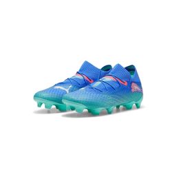 Puma Fu&szlig;ballschuh 'Future 7 Ultimate' Herren Gr&ouml;&szlig;e 41 blau / t&uuml;rkis / pink