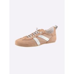 Heine Damen Sneaker, Rosa, Gr. 37, Sneakers & Schn&uuml;rer, Material: Rindsleder