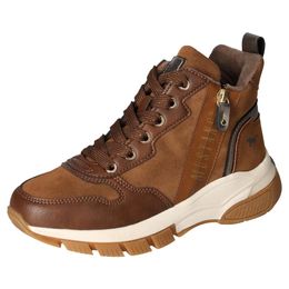 Mustang Lace-Up Ankle Boots female Brown size 40
