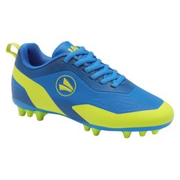 Fu&szlig;ballschuh Jako "J-SFG Twist", M&auml;dchen, Gr. 32, blau (skydiver, sulphur spring), Synthetik, Schuhe Fu&szlig;ballschuh, f&uuml;r Rasen