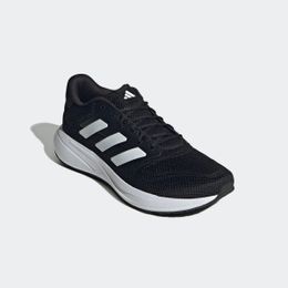 Laufschuh adidas Performance "RESPONSE", Damen, Gr. 37, schwarz-wei&szlig; (core schwarz, cloud wei&szlig;, cloud wei&szlig;), Synthetik, Textil, Schuhe Laufschuh