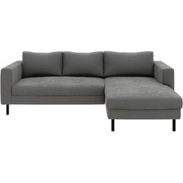 Ecksofa Trendmanufaktur, B:232cm H:81cm T:161cmanthrazit, Wohnzimmer, Sofas, "Amazing II, wahlw. mit Schlaffunktion & Bettkasten, Fu&szlig; schwarz",