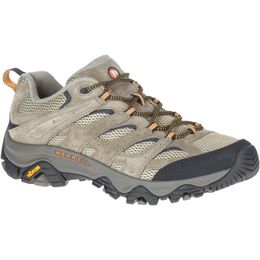 Wanderschuh Merrell "MOAB 3", Herren, Gr. 41 (7), grau (pecan), Leder, Schuhe Wanderschuh