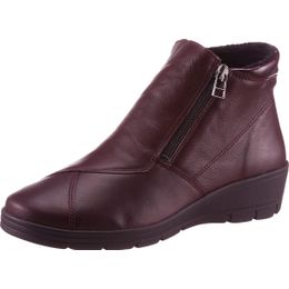 Damen Stiefelette bordeaux, Gr&ouml;&szlig;e 42