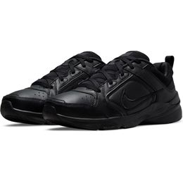 Sneaker Nike "DEFY ALL DAY", Herren, Gr. 44, schwarz (schwarz, schwarz, schwarz), Leder, Synthetik, Schuhe Sneaker