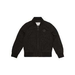 Lederjacke Philipp Plein "Monogram", Jungen, Gr. 4, 0202, schwarz, schwarz, Obermaterial: 100% Polyester; Futter: 100% Polyester; F&uuml;llung: 100% Polyester, Jacken