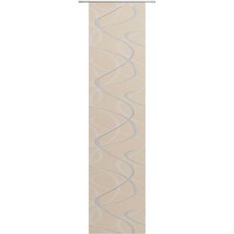 Neutex for you! Schiebegardine NEUTEX FOR YOU "Pelotas" Gr. 2, beige (natur, beige), B:57cm H:175cm, Scherli, Polyester, Gardinen, inkl. Befestigungszubeh&ouml;r, Scherli Qualit&auml;t, Halbtransparent, modern