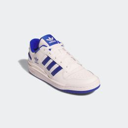 Sneaker adidas originals "FORUM LOW CL", Herren, Gr. 44,5, wei&szlig; (core wei&szlig;, royal blau, core wei&szlig;), Baumwolle, Schuhe Sneaker