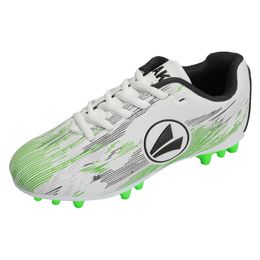 Fu&szlig;ballschuh Jako "J-SFG Stepover", M&auml;dchen, Gr. 31, gr&uuml;n (wei&szlig;, neon gr&uuml;n), Synthetik, Schuhe Fu&szlig;ballschuh, f&uuml;r Rasen