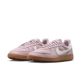 Sneaker Nike Sportswear "WMNS FIELD GENERAL", Damen, Gr. 41, platinum violet, sail, gum schwarz braun, Synthetik, Textil, Schuhe Sneaker