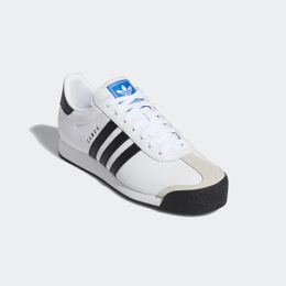 Sneaker adidas originals "SAMOA", Herren, Gr. 39, schwarz-wei&szlig; (runwht, schwarz), Leder, Synthetik, Schuhe Sneaker, Topseller