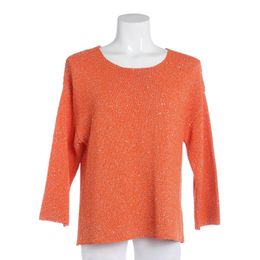 SEM PER LEI. Pullover / Strickjacke Damen Gr&ouml;&szlig;e M Second Hand orange