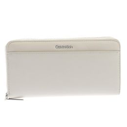 Calvin Klein Geldb&ouml;rse / Etui Damen Gr&ouml;&szlig;e One Size Second Hand hellgrau