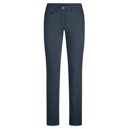 Peter Hahn - Hose im 5-Pocket-Schnitt, blau, Gr. 44 / L - Baumwolle