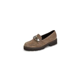 Gabor - Slipper, beige, Gr. 42 - Leder