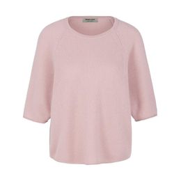 Peter Hahn - Rundhals-Pullover mit Raglan-Halbarm, ros&eacute;, Gr. 38/40 - Kaschmir