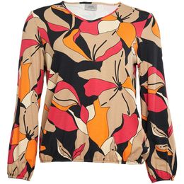Seidel Moden Shirt Damen Gr&ouml;&szlig;e XL kitt / orange / pitaya / schwarz