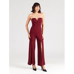 Wal G. Jumpsuit 'LANEY' Damen Gr&ouml;&szlig;e L beere