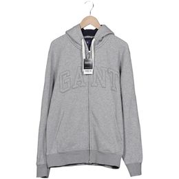 Gant Kapuzenpullover Herren Gr&ouml;&szlig;e XL Second Hand grau