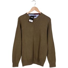 Tommy Hilfiger Pullover Herren Gr&ouml;&szlig;e M Second Hand gr&uuml;n