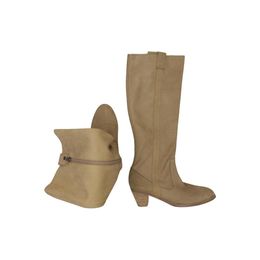 Stylesnob Stiefel Damen Gr&ouml;&szlig;e 39 Second Hand beige