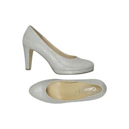 Gabor Pumps Damen Gr&ouml;&szlig;e 40.5 Second Hand silber