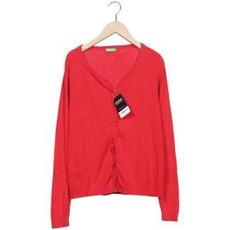 United Colors Of Benetton Strickjacke Damen Gr&ouml;&szlig;e M Second Hand rot