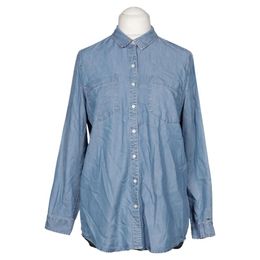 Tommy Jeans Bluse Damen Gr&ouml;&szlig;e L Second Hand blau