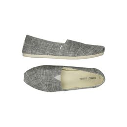 Toms Shoes TOMS Halbschuh Damen Gr&ouml;&szlig;e 43.5 Second Hand grau