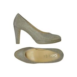 Gabor Pumps Damen Gr&ouml;&szlig;e 38.5 Second Hand silber