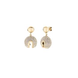 Furla Jewellery Earrings ' FURLA FLOW ' female Gold size One Size