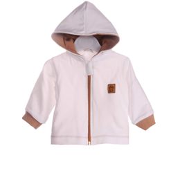 La Bortini Sweatjacke Jungen Gr&ouml;&szlig;e 68/74 wei&szlig;