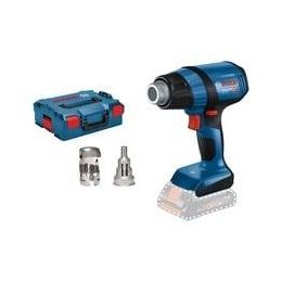 Bosch Akku-Hei&szlig;luftgebl&auml;se GHG 18V-50 Professional solo, 18Volt blau/schwarz, ohne Akku und Ladeger&auml;t, L-BOXX