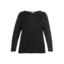 sheego Pullover Damen Gr&ouml;&szlig;e XL schwarz