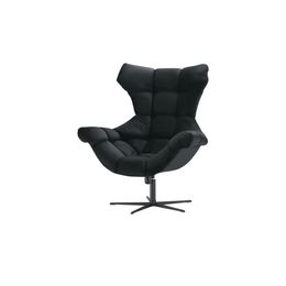 Twist Sessel aus Samt Sensi schwarz Ma&szlig;e (cm): B: 103 H: 119 T: 84.0 &raquo; M&ouml;bel Kraft