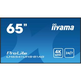 iiyama LH6541UHS-B1AG 4K Ultra Digital Signage Display 163,8 cm (64.5")