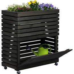 Dobar Hochbeet "Rolla" Gr. L, Anthrazit