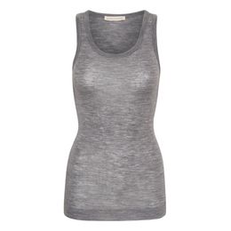 Seamless Basic Top 'Isa' Damen Gr&ouml;&szlig;e XS/XL grau