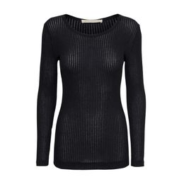 Seamless Basic Shirt 'Alma' Damen Gr&ouml;&szlig;e XS/XL schwarz