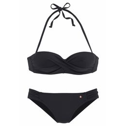 s.Oliver Bikini Damen Gr&ouml;&szlig;e S schwarz