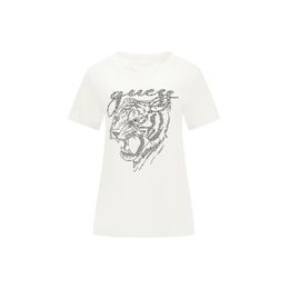 Guess T-Shirt Damen Gr&ouml;&szlig;e XL schwarz / wei&szlig;