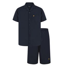 Lyle & Scott Lyle & Scott Pyjama 'Riley' Herren Gr&ouml;&szlig;e M dunkelblau / gelb