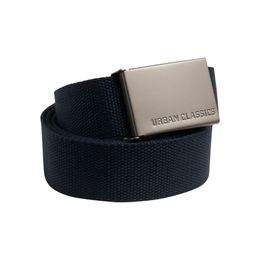 Urban Classics G&uuml;rtel Herren Gr&ouml;&szlig;e 80/105 navy / silber