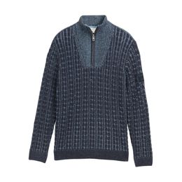 Tom Tailor Pullover Herren Gr&ouml;&szlig;e S marine / taubenblau