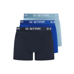 G-Star Raw G-star Boxershorts 'Ash' Herren Gr&ouml;&szlig;e M navy / kobaltblau / hellblau / wei&szlig;